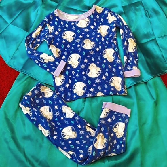 Disney | Pajamas | Disney Frozen Elsa Pajamas Long John Style ...